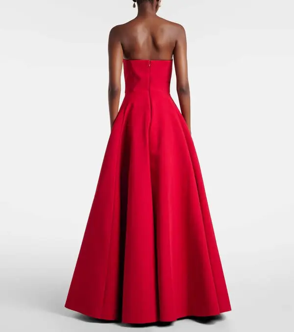 Solace London Mathilde Strapless Gown