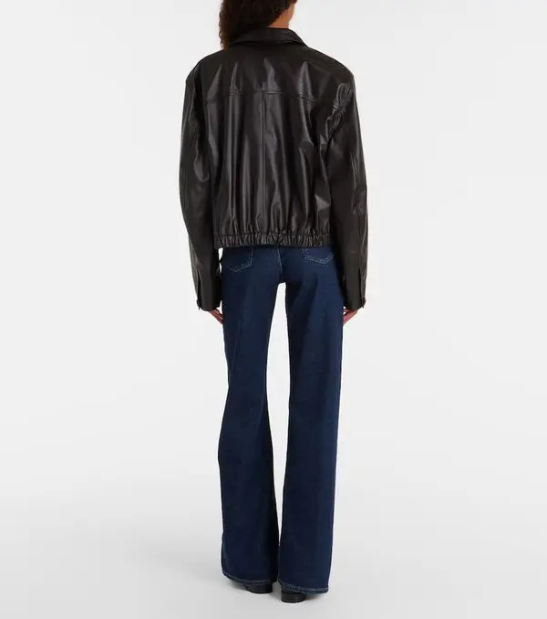 7 For All Mankind Lotta High-rise Wide-leg Jeans
