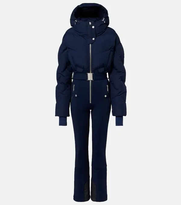 Cordova Ajax Quilted Down Ski Suit - Blue