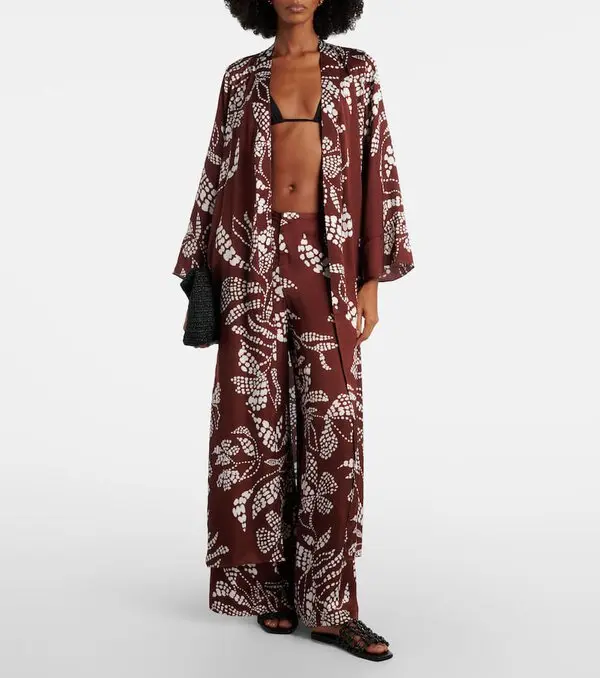 Poupette St Barth Lea Printed Beach Cover-up