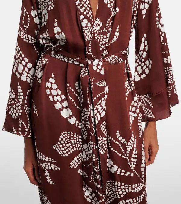Poupette St Barth Lea Printed Beach Cover-up
