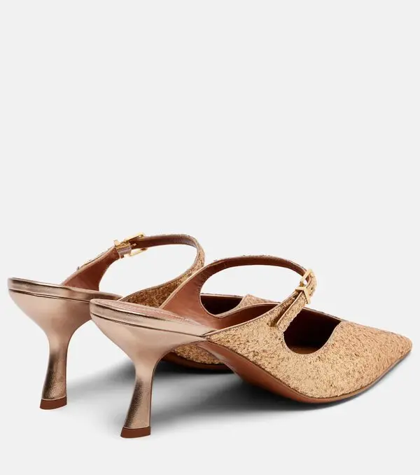 Zimmermann Aura 65 Glitter Mules