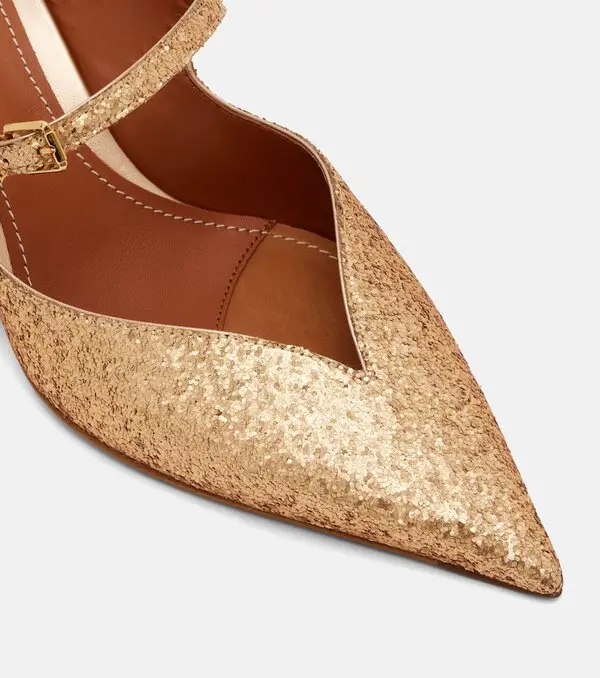 Zimmermann Aura 65 Glitter Mules