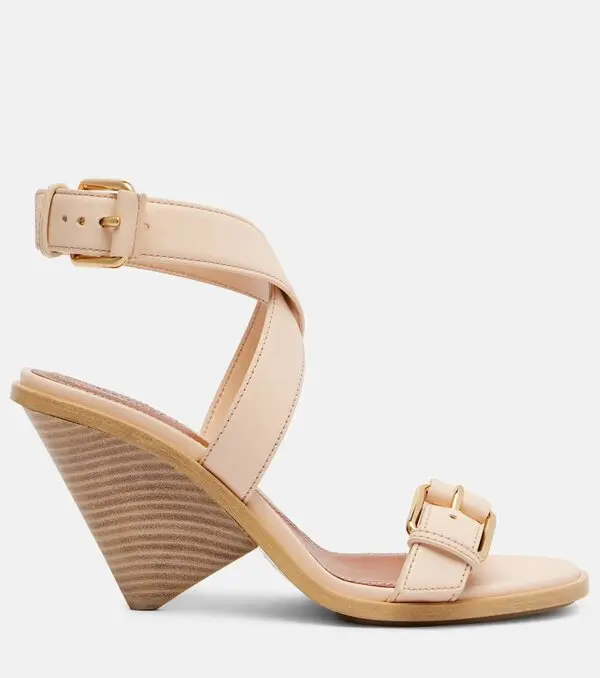 Zimmermann Orla 85 Leather Sandals