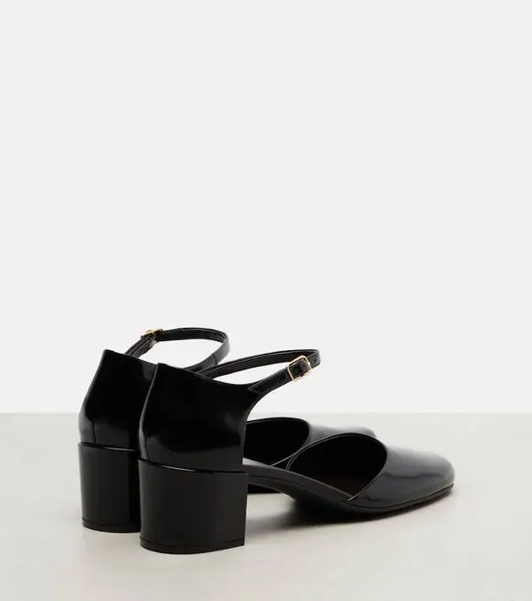 THE ROW Penelope Leather Pumps
