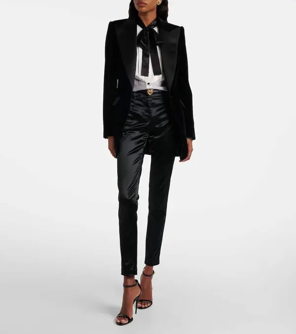 Dolce & Gabbana Sheer Silk Blouse