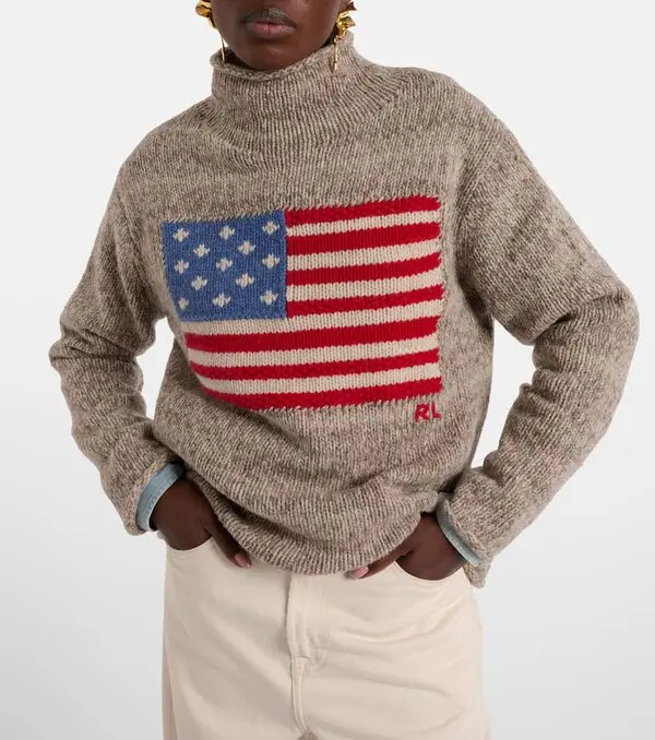 Polo Ralph Lauren Wool-blend Mockneck Sweater