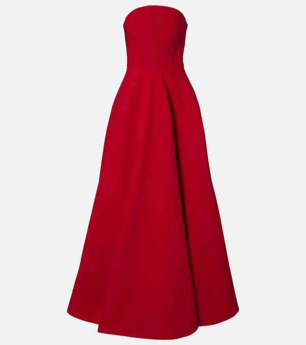 Solace London Mathilde Strapless Gown