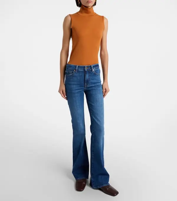7 For All Mankind Leggy Bootcut Jeans