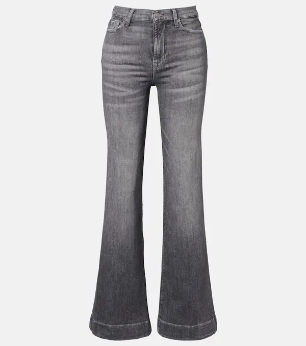 7 For All Mankind Modern Dojo High-rise Flared Jeans