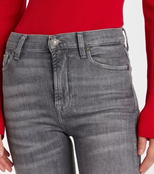 7 For All Mankind Modern Dojo High-rise Flared Jeans