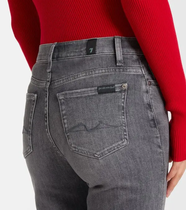 7 For All Mankind Modern Dojo High-rise Flared Jeans