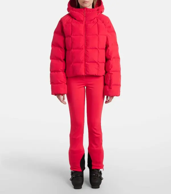Cordova Oza Quilted Down Ski Jacket - Red