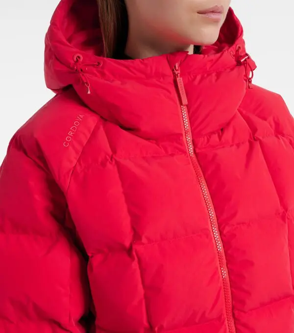 Cordova Oza Quilted Down Ski Jacket - Red