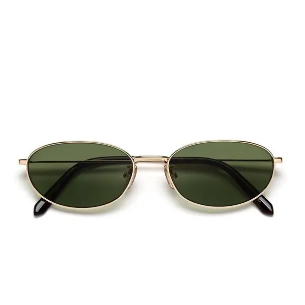 RETROSUPERFUTURE Oval Sunglasses - Gold