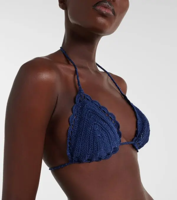 Anna Kosturova Crochet Bikini Top