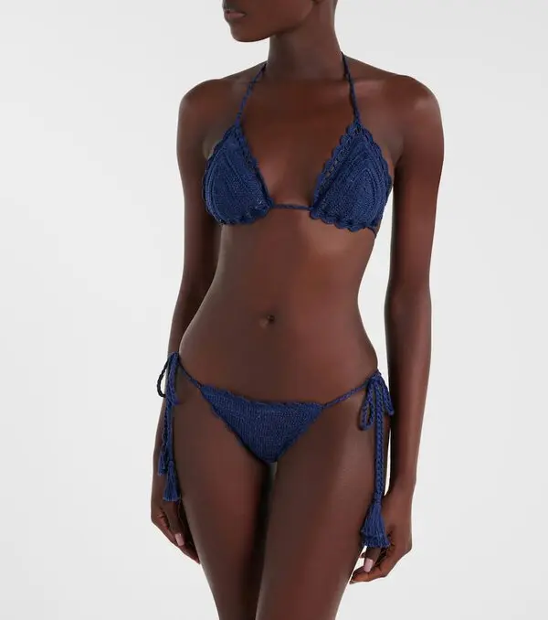 Anna Kosturova Crochet Bikini Top