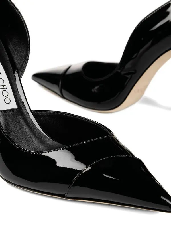 JIMMY CHOO Brigitte Patent Leather Pumps - Black