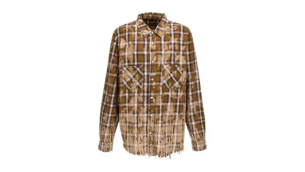 Amiri Bleached Long Sleeve Shirt