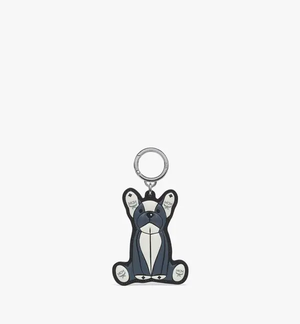 Mcm Aren French Bulldog Charm - Dark Grey