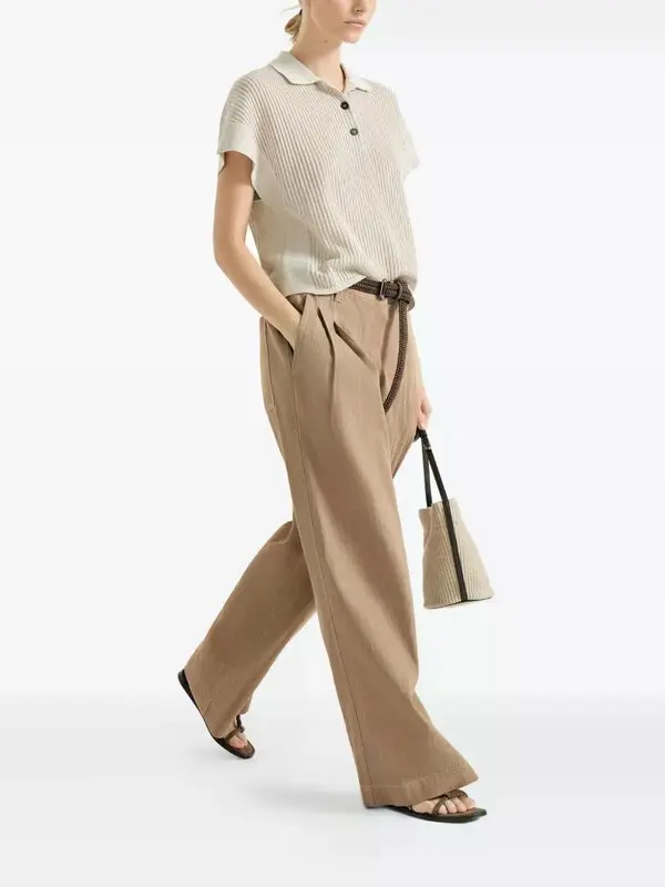 Brunello Cucinelli Monili-detail Trousers