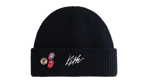 Kith X The Rolling Stones Mia Beanie - Black