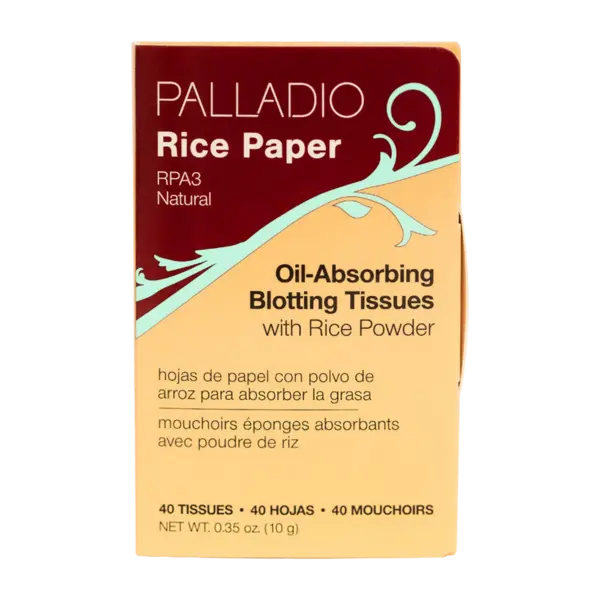 PALLADIO Rice Paper Blotting Sheets - Natural