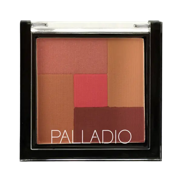 PALLADIO 2-in-1 Mosaic Blush & Bronzer Powder - Pink Truffle