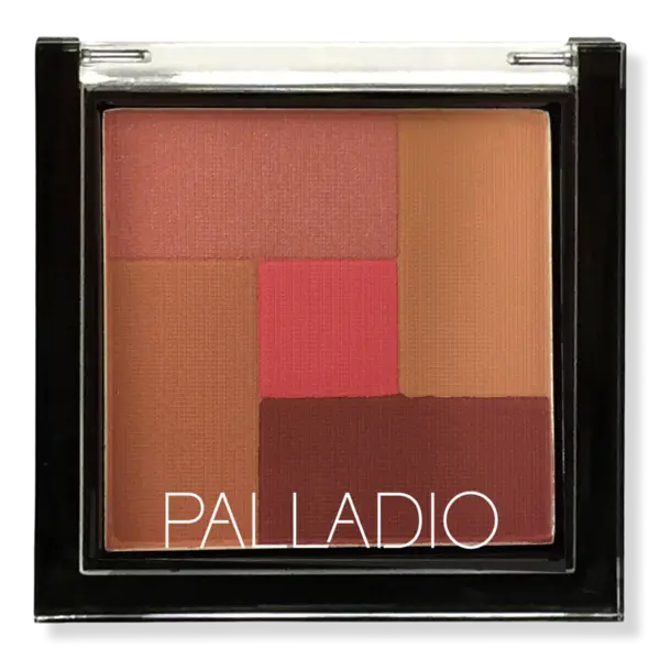 PALLADIO 2-in-1 Mosaic Blush & Bronzer Powder - Pink Truffle