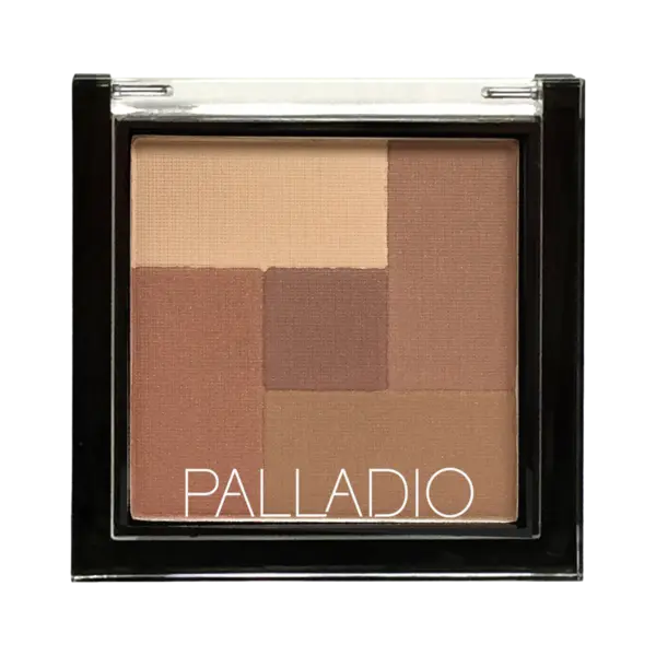 PALLADIO 2-in-1 Mosaic Blush & Bronzer Powder - Sun Kissed