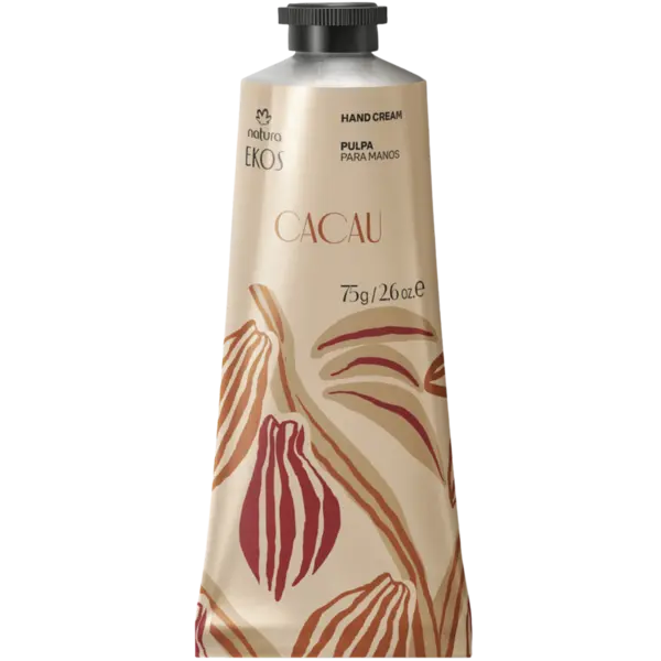 NATURA Cacau Hand Cream – Deep Hydration & Collagen Boost With Brazilian Cacao Butter - One-color