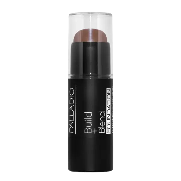PALLADIO Build + Blend Foundation Stick - Warm Brown