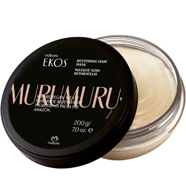 NATURA Murumuru Reconstruction Hair Mask – Deep Repair, Hydrating & Strengthening Treatment - One-color