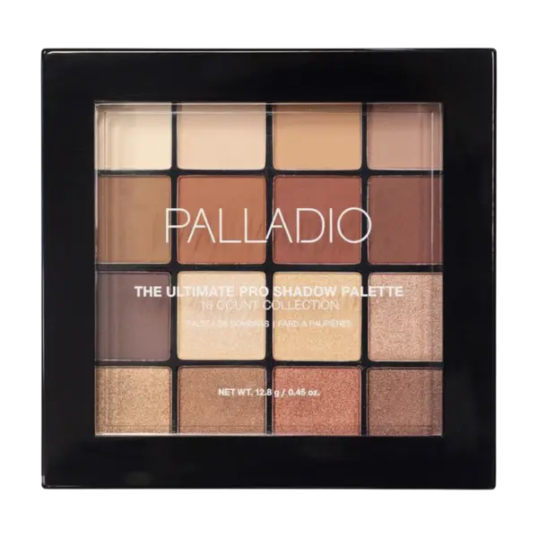 PALLADIO Ultimate Pro Eyeshadow Makeup Palette - Natural Nudes