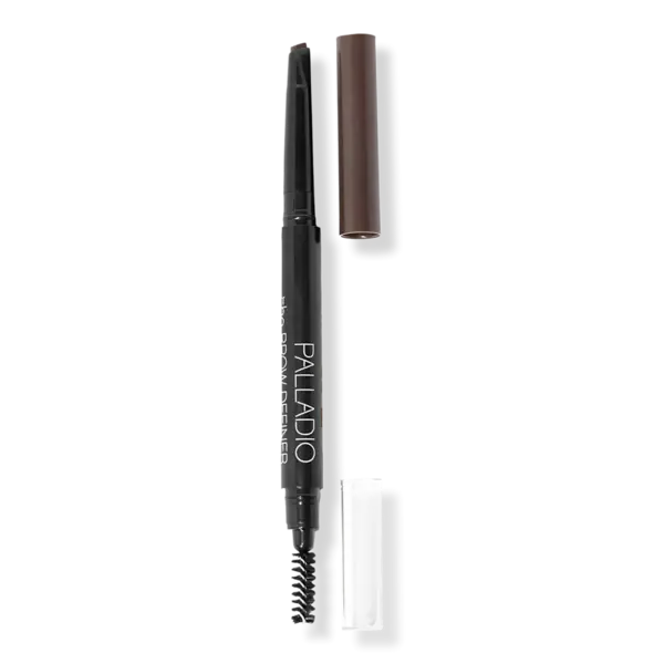 PALLADIO The Brow Definer, Tri-tip Retractable Pencil - Dark Brown