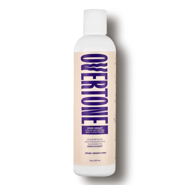 OVERTONE Temporary Color-depositing Daily Conditioner - Vivid Violet