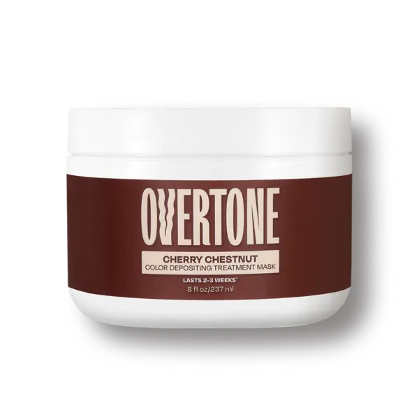 OVERTONE Semi Permanent Color-depositing Deep Conditioning Mask - Cherry Chestnut