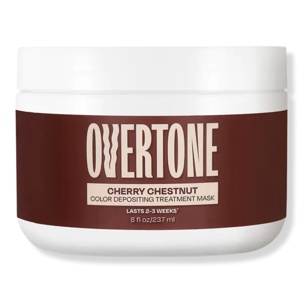 OVERTONE Semi Permanent Color-depositing Deep Conditioning Mask - Cherry Chestnut