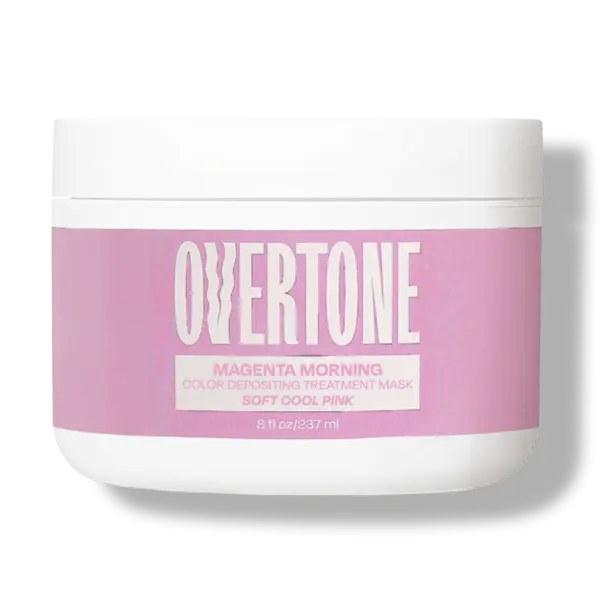 OVERTONE Semi Permanent Color-depositing Deep Conditioning Mask - Magenta Morning