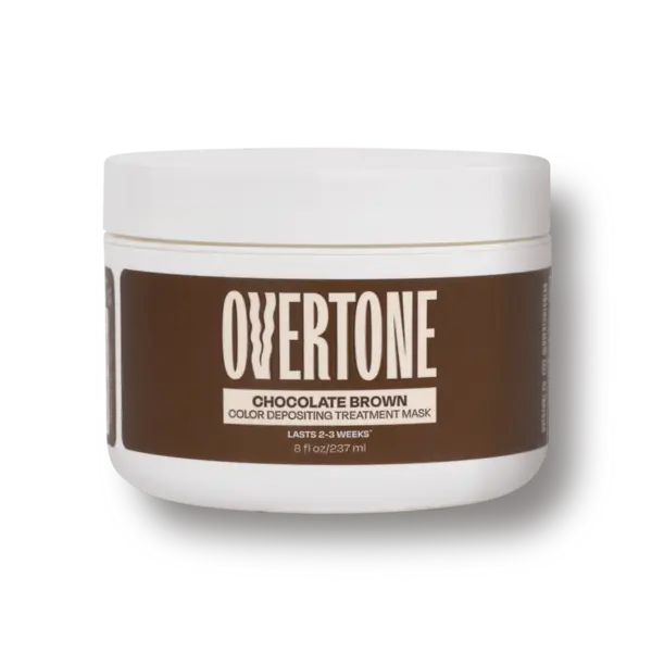OVERTONE Semi Permanent Color-depositing Deep Conditioning Mask - Chocolate Brown