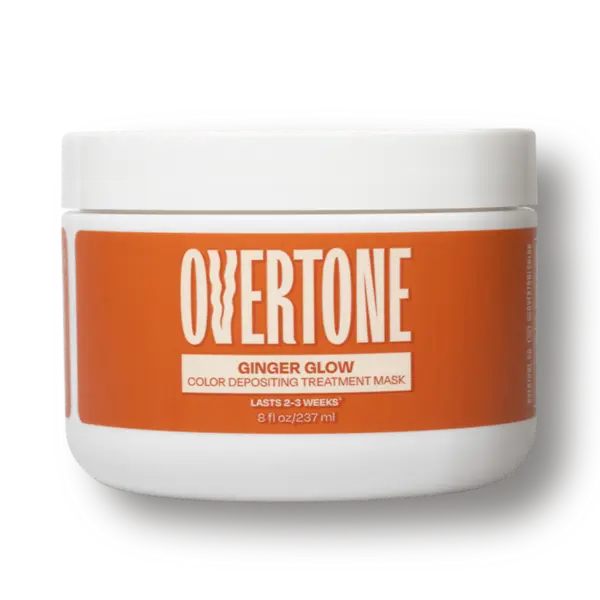 OVERTONE Semi Permanent Color-depositing Deep Conditioning Mask - Ginger Glow
