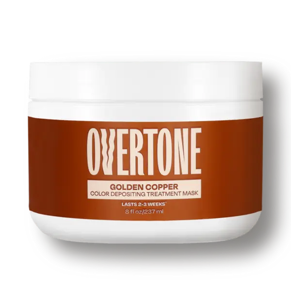 OVERTONE Semi Permanent Color-depositing Deep Conditioning Mask - Golden Copper