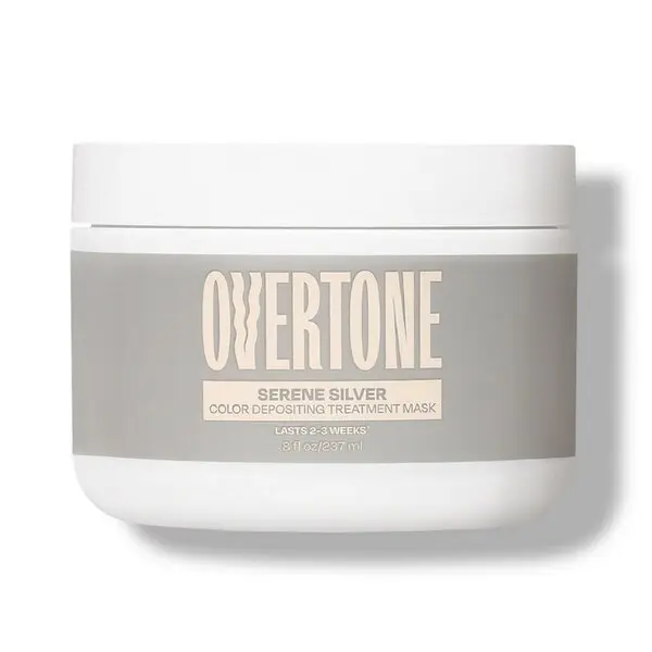 OVERTONE Semi Permanent Color-depositing Deep Conditioning Mask - Serene Silver