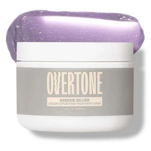 OVERTONE Semi Permanent Color-depositing Deep Conditioning Mask - Serene Silver