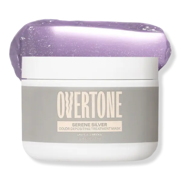 OVERTONE Semi Permanent Color-depositing Deep Conditioning Mask - Serene Silver