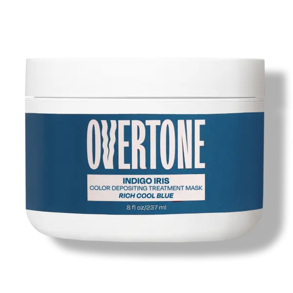 OVERTONE Semi Permanent Color-depositing Deep Conditioning Mask - Indigo Iris