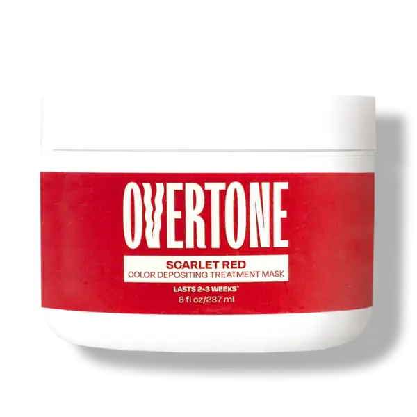 OVERTONE Semi Permanent Color-depositing Deep Conditioning Mask - Scarlet Red