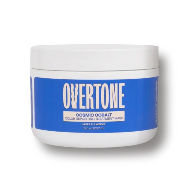 OVERTONE Semi Permanent Color-depositing Deep Conditioning Mask - Cosmic Cobalt