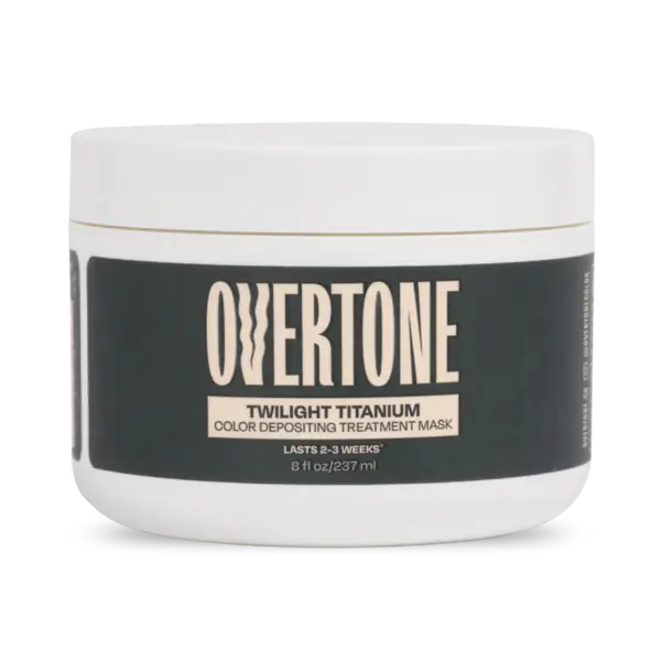 OVERTONE Semi Permanent Color-depositing Deep Conditioning Mask - Twilight Titanium