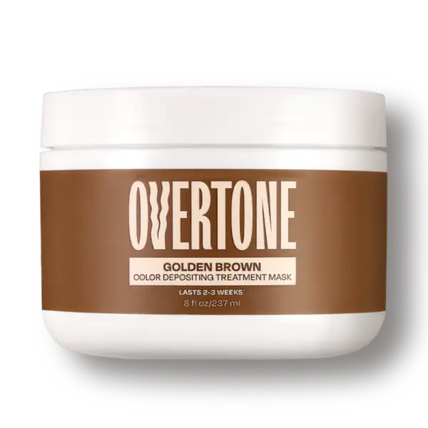 OVERTONE Semi Permanent Color-depositing Deep Conditioning Mask - Golden Brown